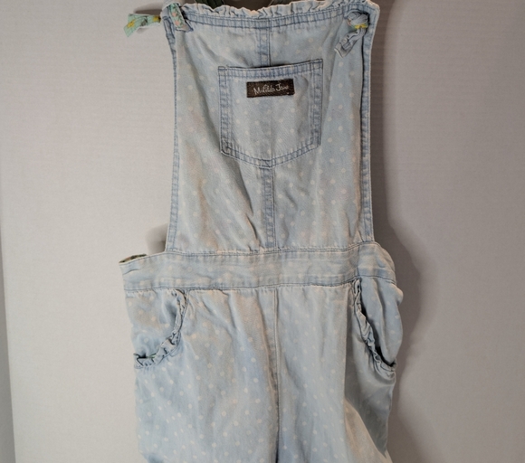 Matilda Jane | Other | Matilda Jane Light Blue Polka Dot Overalls ...